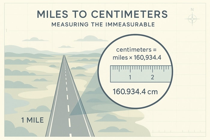 Bộ Đổi Đơn Vị Dặm Sang Centimet - JetCalculator