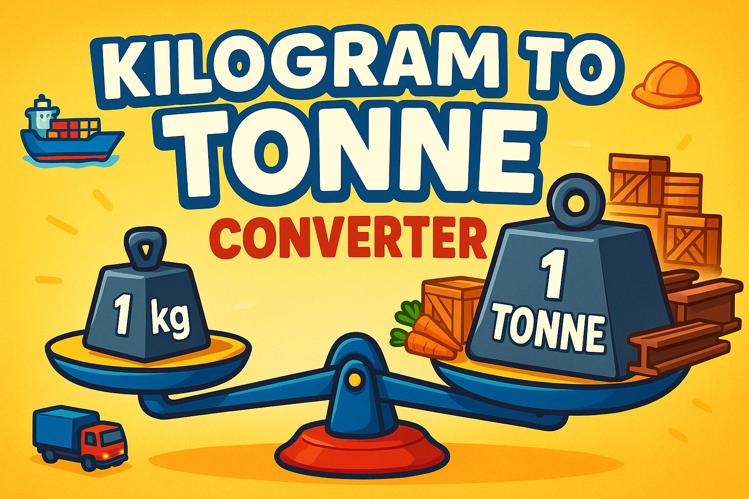 Chuyển Đổi Kilogram Sang Tấn - JetCalculator