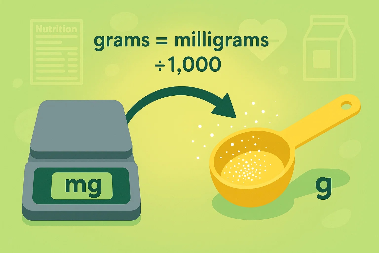 Công cụ chuyển đổi milligram sang gram - JetCalculator